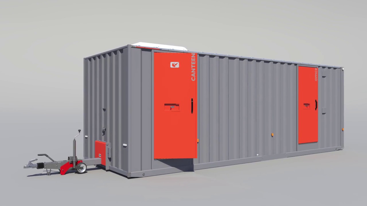 BOSS CABINS Welfare Cabin CGI Animation