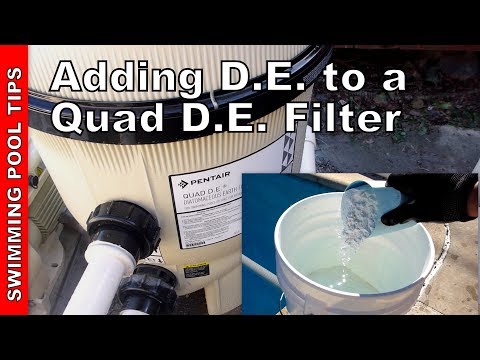 How to Add D.E. to a QUAD D.E.® Cartridge Style Filter