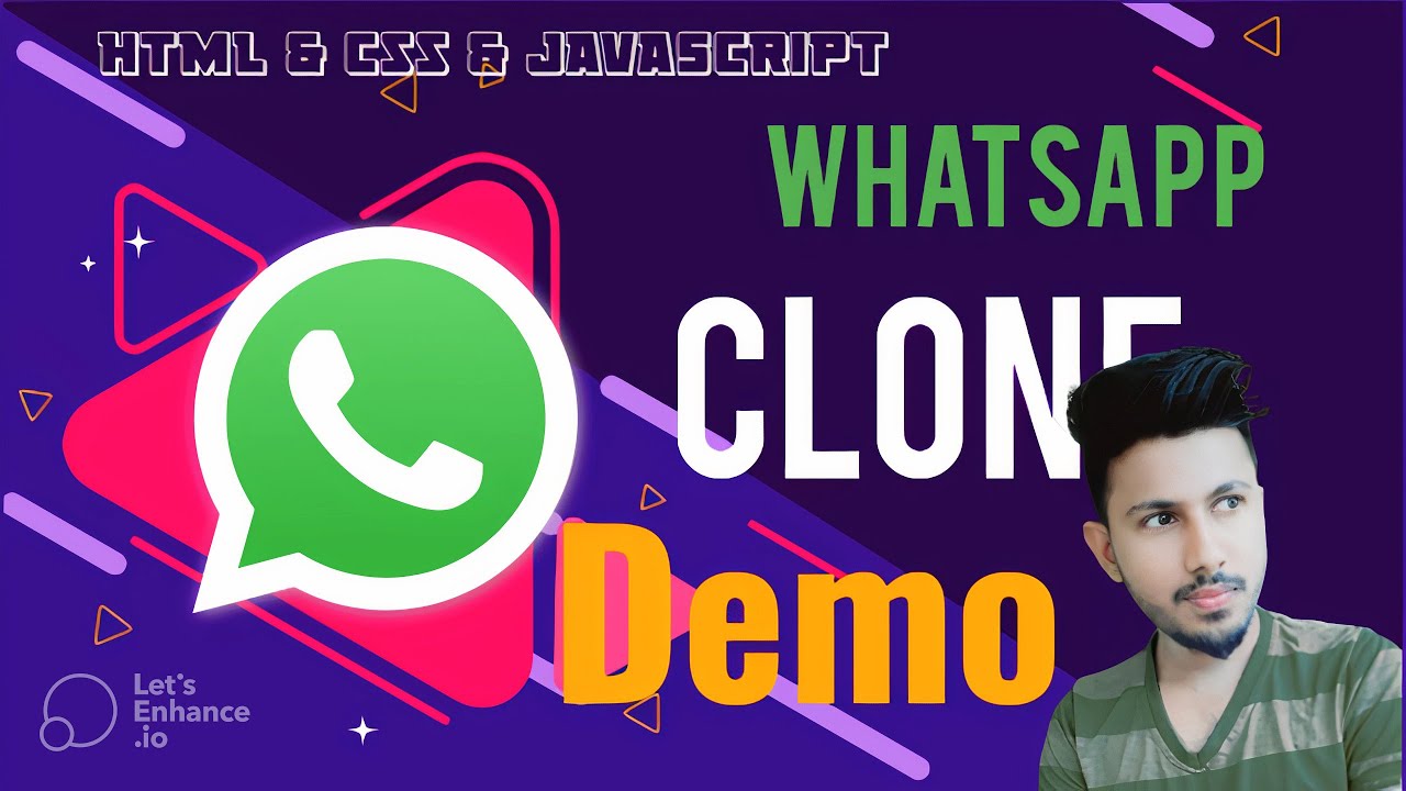 Whatsapp Clone Demo || HTML || CSS | JS