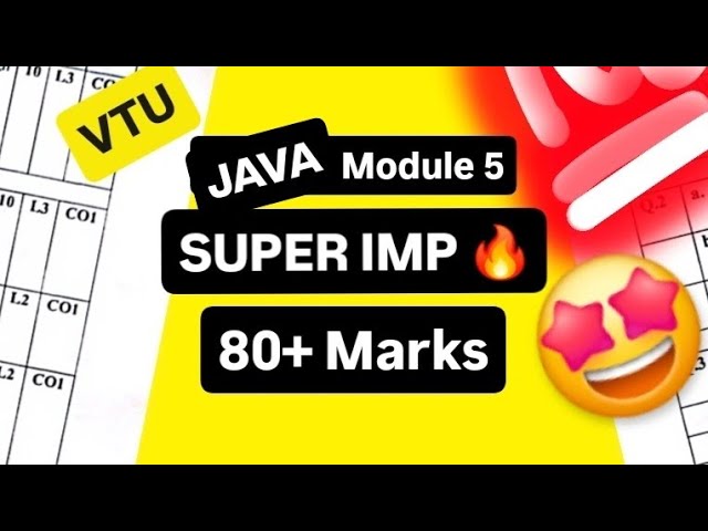 Mastering Java Module 5: Key Concepts and Exam Preparation | Galaxy.ai | Galaxy.ai