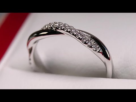 James Allen Twisted Matching Pavé Wedding Ring Unboxing + Review