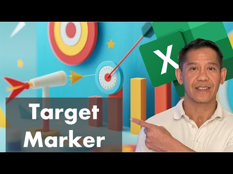 Step-by-Step Guide to Creating Column Charts with Target Markers in Excel