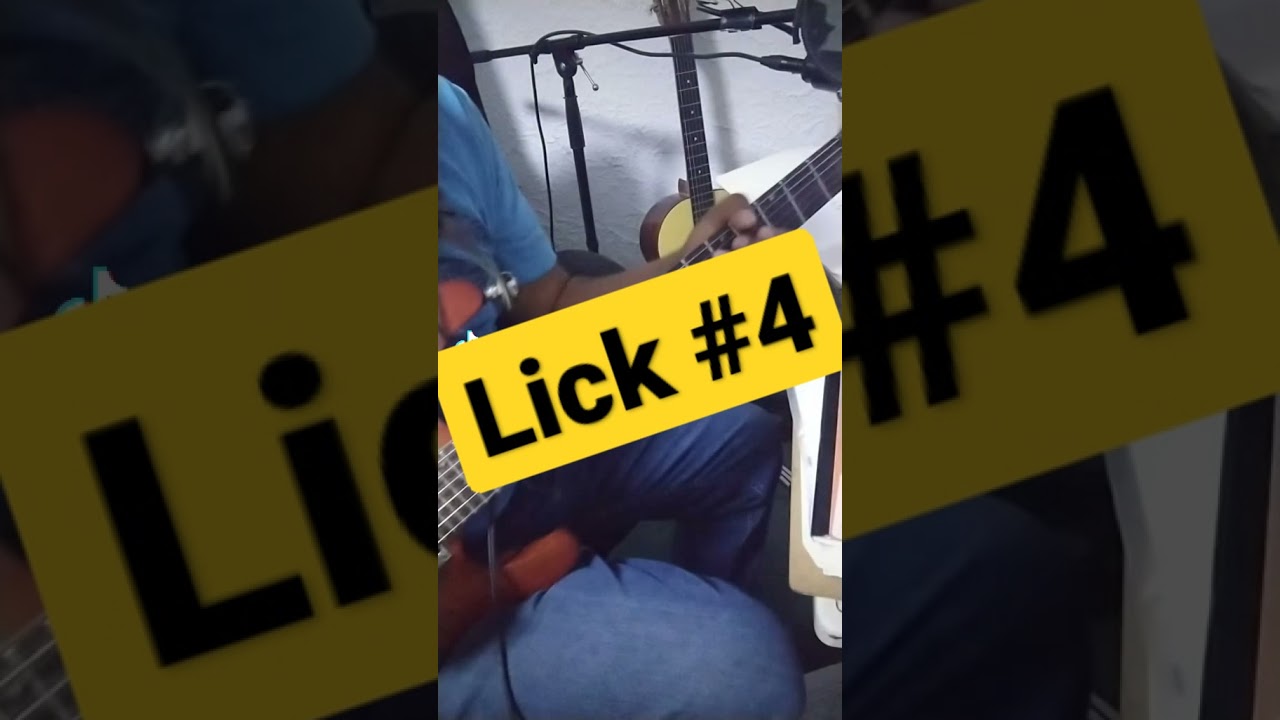 Lick #4 A PRACTICAR. Descarga el PDF en el primer COMENTARIO