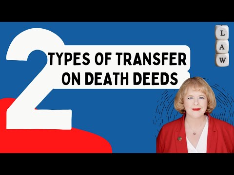 Avoiding Probate in Texas? 2 types of Transfer On Death Deeds.