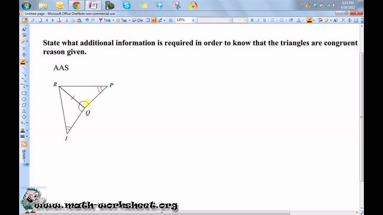 Geometry - Congruent Triangles - Proving triangles congruent - Hard
