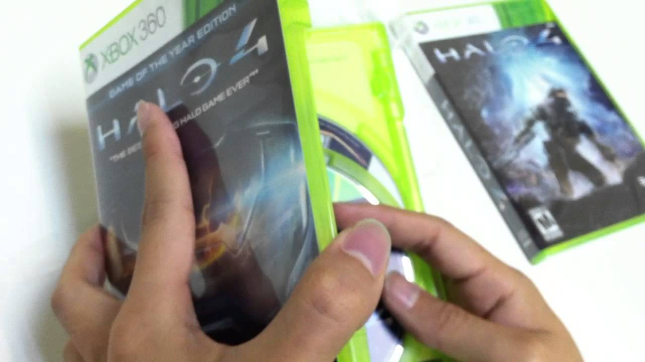 Unboxing Halo 4 Game of the Year Edition Xbox 360