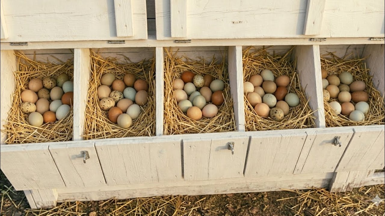 Collecting chicken eggs #chicken #freerangechickens #freerangeeggs #egg #backyardchickens 