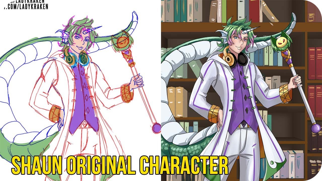 Shaun Original Character - Commissions OPEN