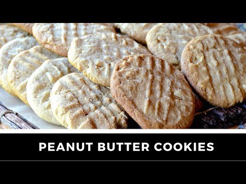 Mom's old-fashioned PEANUT BUTTER COOKIES recipe!