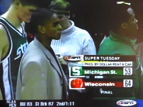 Basketball - Michigan State @ Wisconsin 2/11/03