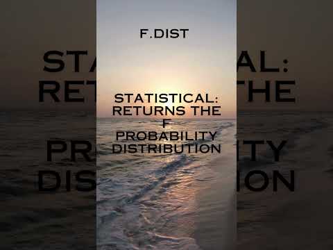 F DIST