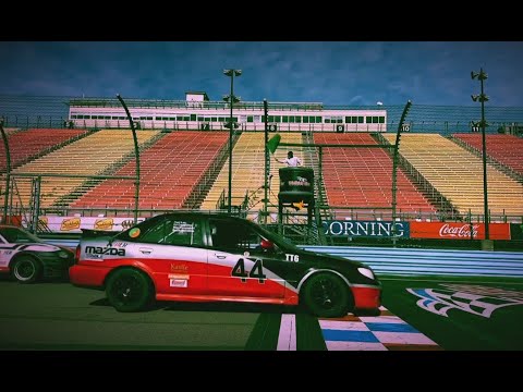 AER American Endurance Racing At Watkins Glen NIB RACING debut. 2nd place in class 1.Mazda Protege