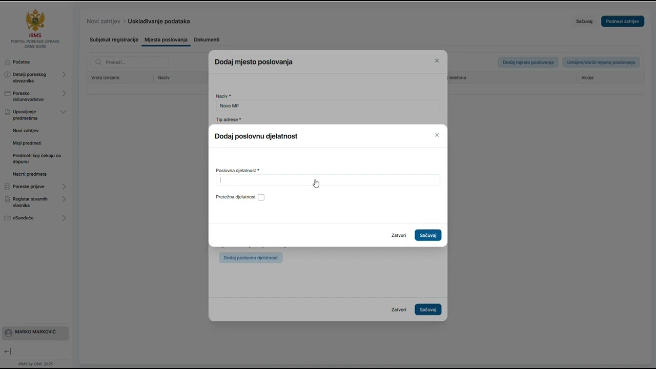 IRMS Portal