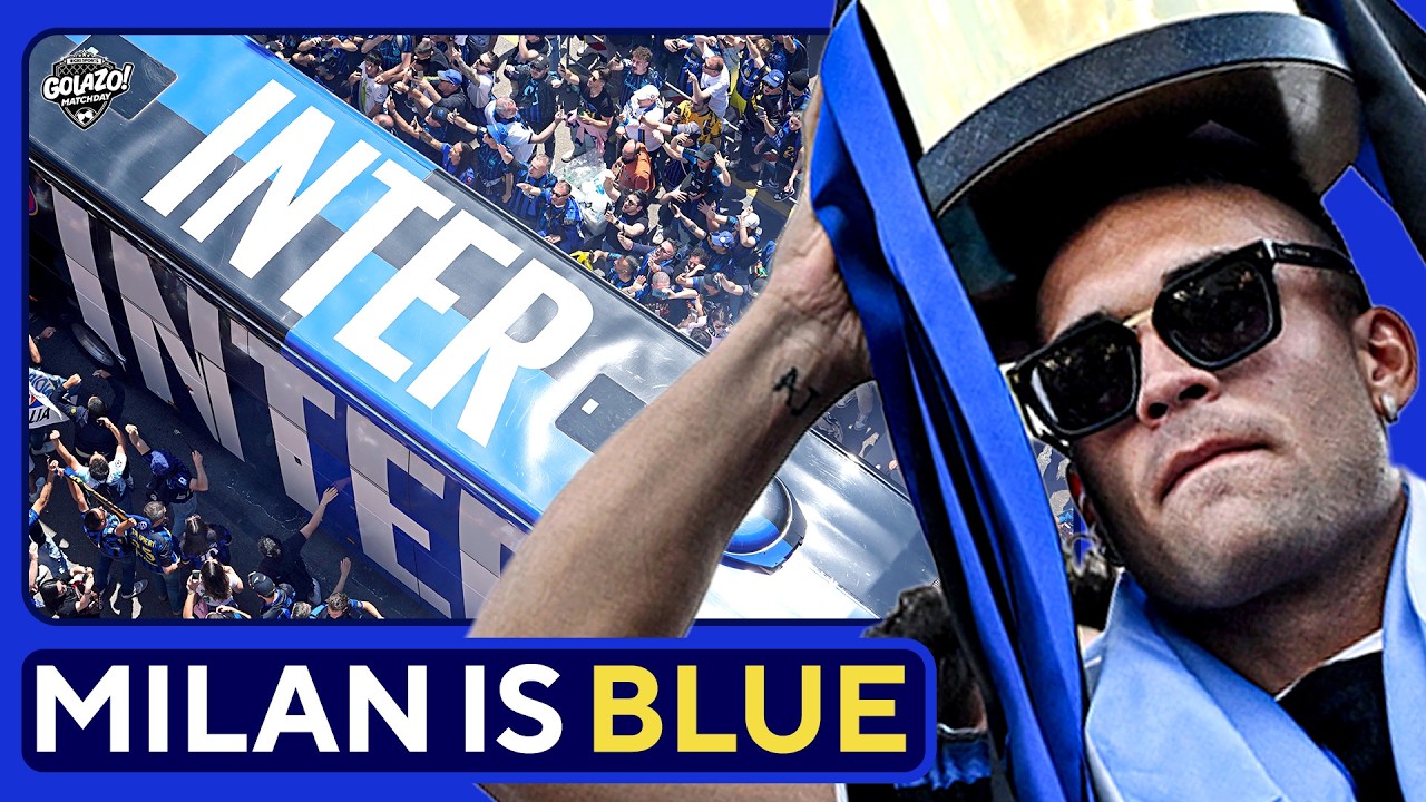 Serie A CHAMPIONS Inter | SCENES from the VICTORY PARADE 👀🏆