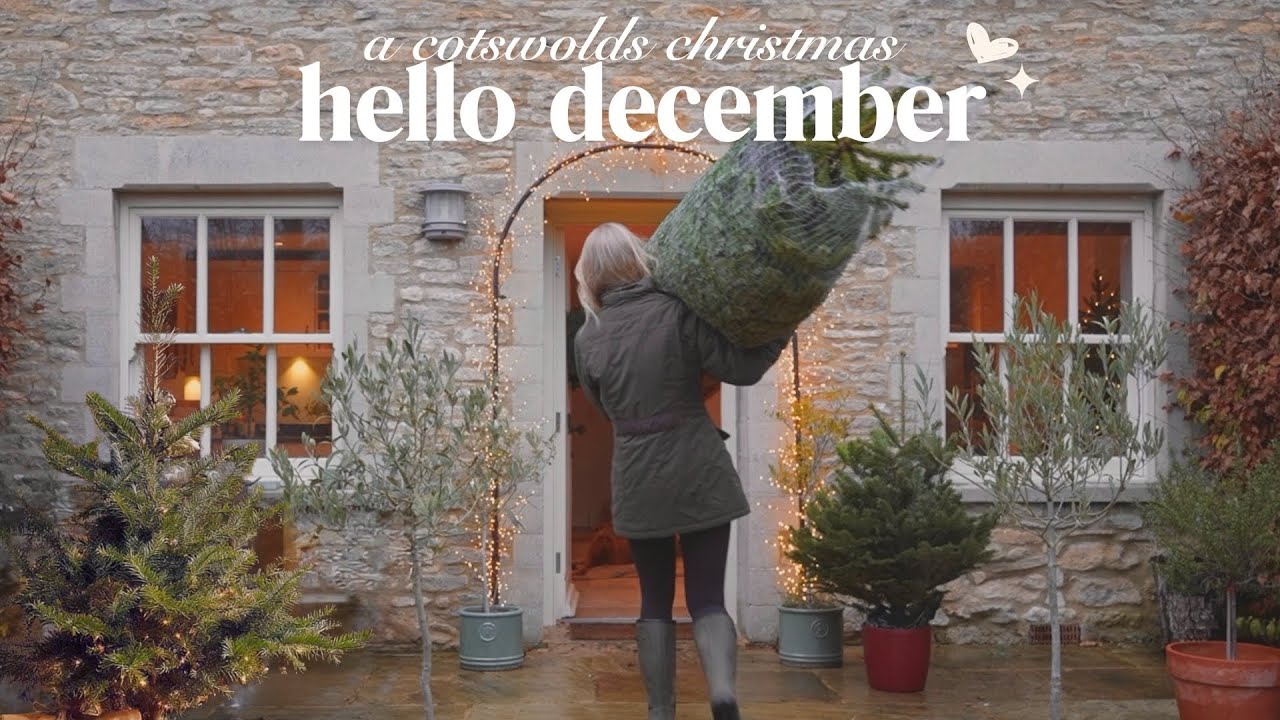hello december: christmas in my cotswolds cottage 🎄🪵