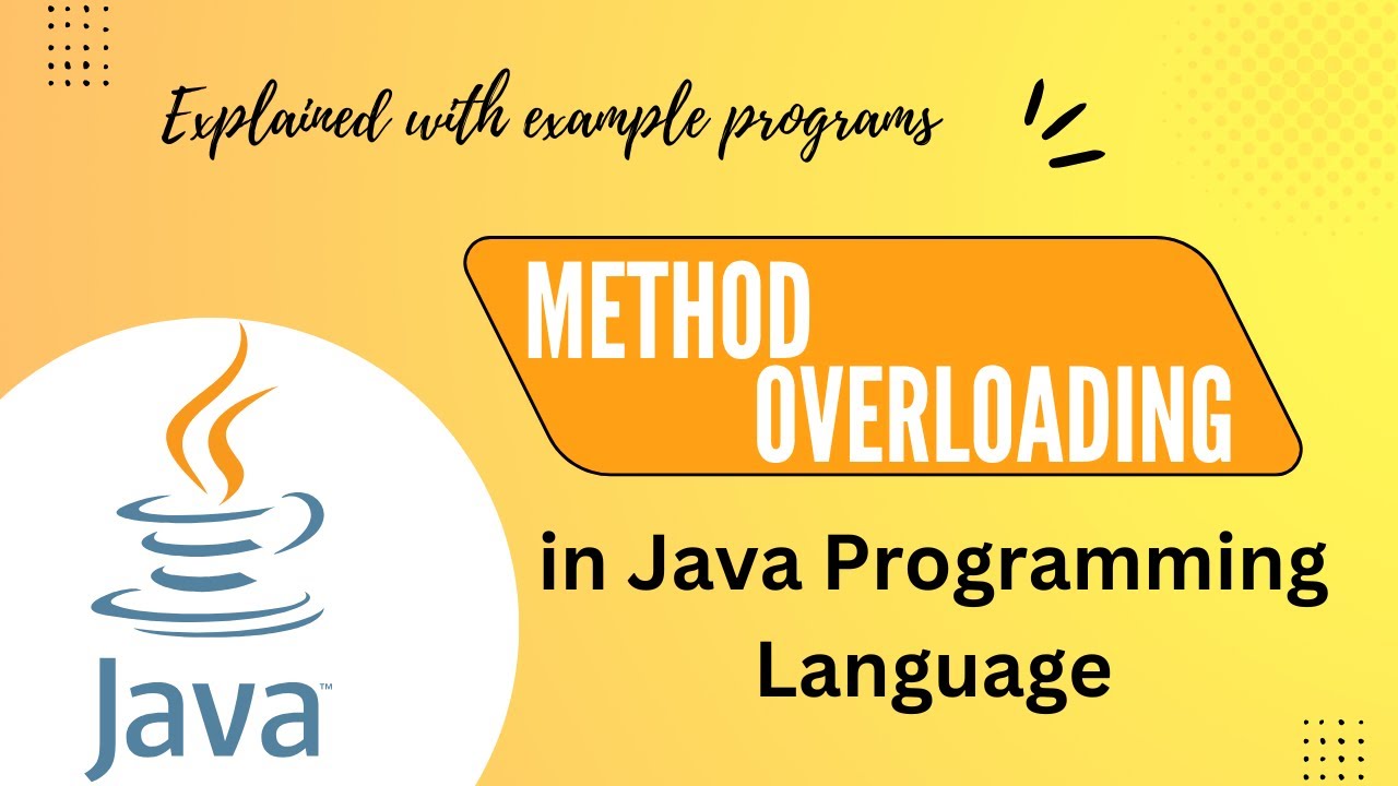 Java Tutorial : Methods Overloading | One Method Multiple Work