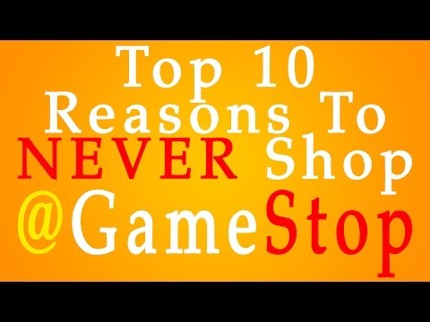 Top 10 Reasons To NEVER Shop At Gamestop! (Feat. Nathaniel Bandy) - Musso Games
