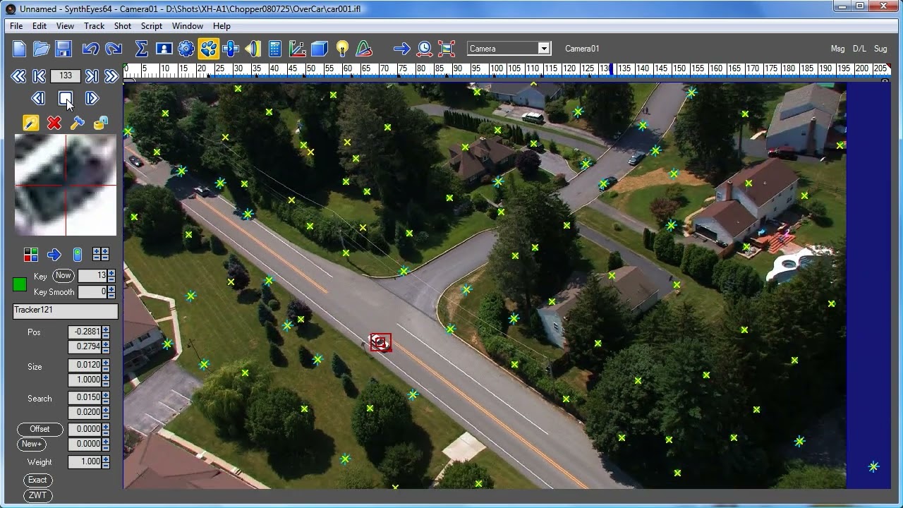 Exporting 2D Tracking Data for 3D Applications in SynthEyes | Boris FX