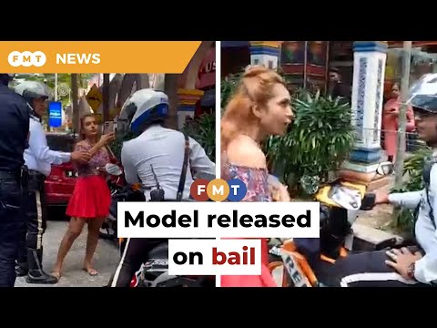 Model M. Gayathri, arrested for allegedly obstructing cops, released on ...