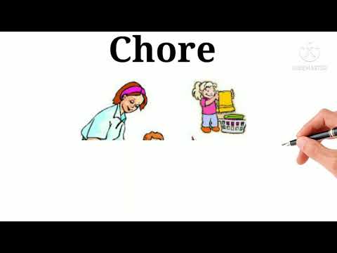 Chore Meaning (Vocabulary Video)|Chore meaning in Hindi | English word | English speaking