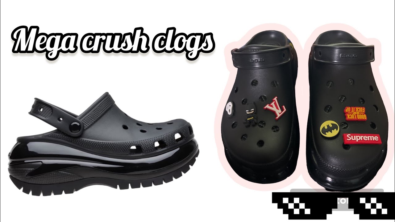 Unboxing Crocs Mega Crush Clogs | my work shoes