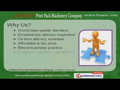 Paper Bag Making Machine and Corrugated Box and Board making Machinery ...