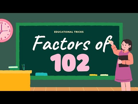 Factors of 102||what are the factors of 102?||how to find factors of 102?||factors of a number