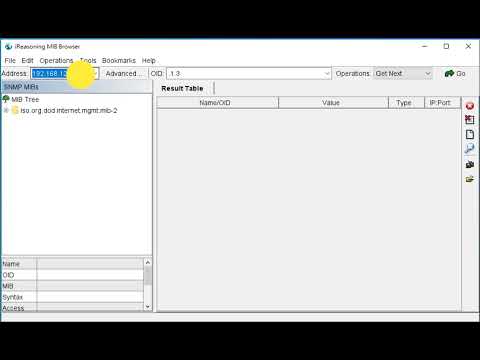 MIB Browser SNMP Scan tools 軟體工具(cc字幕)