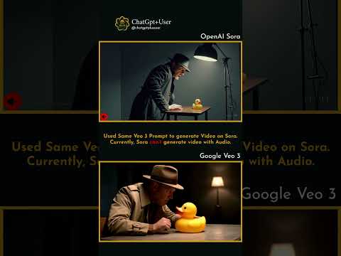 Google Veo 3 vs Open AI Sora 2025 | Part-4 @chatgptplususer