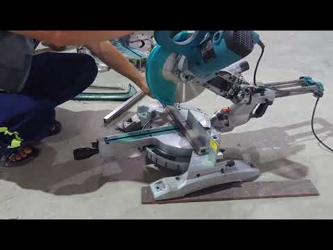 Testing​ LS1018L​ Makita​​ Miter​ Saw​ with​ Aluminium​ Cutting​ Blade