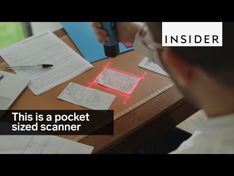 This is a pocket-sized scanner