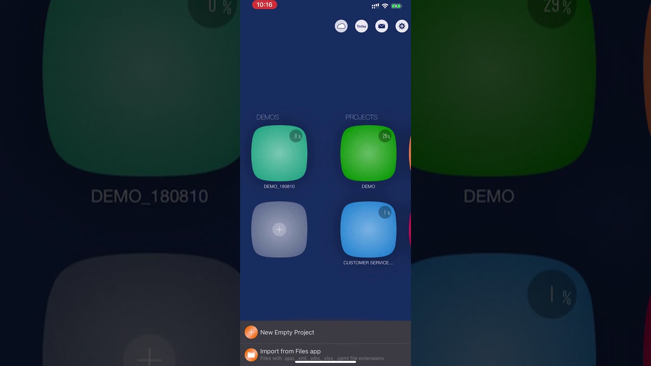 QuickPlan for iPhone - Importing from Files app
