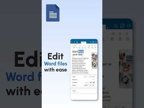 Word Editor: Docs & Docx Files
