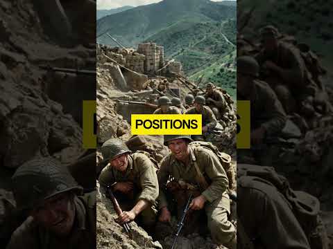 The U.S. 91st Infantry Division’s Defense at Monte Cassino #ww2 #worldwar2 #shorts