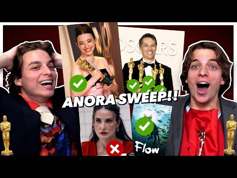 2025 Oscar Winners REACTION!!