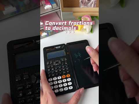Convert fractions to decimals1šHow to calculate the equationā #newyes #calculator #tutorial #maths