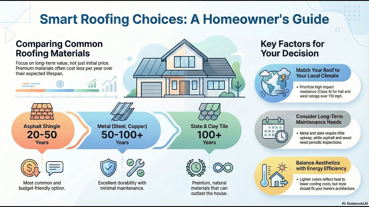 Roofing Material Selection Guide for Overland Park KS | American Roofing Experts Services Guide 2025