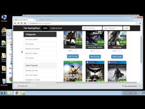 Learn Learn How to Create a Shopping Cart using PHP and MySQL Part 7 - Mind Luster