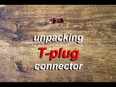 Unpacking T-plug connector