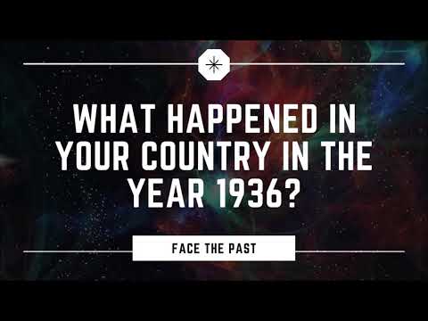 What happened in your country in 1936?
