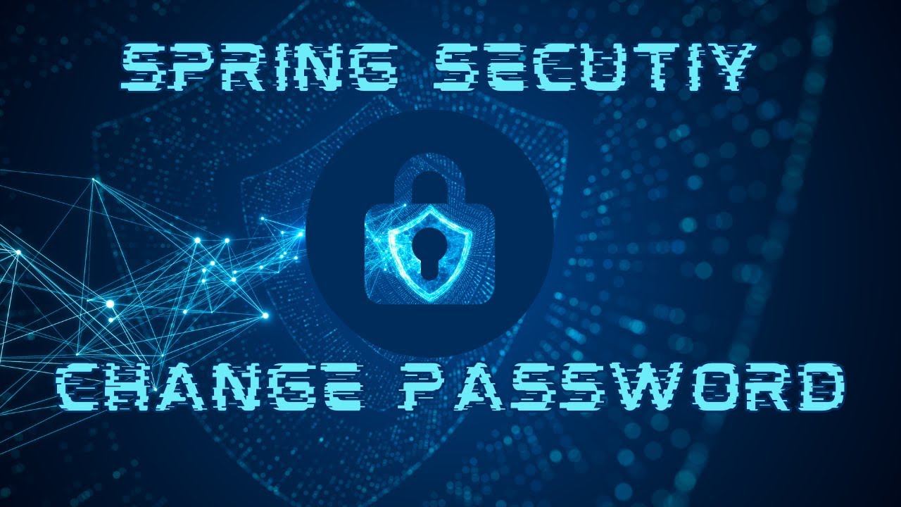Spring security | Change password