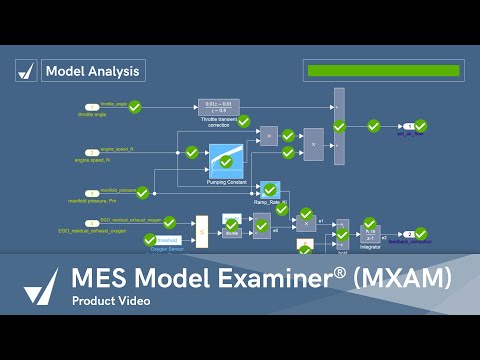 MES Model Examiner® (MXAM) - Your guide to better modeling