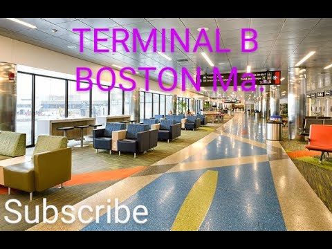 Review // Terminal B Boston Logan airport!!! (Day In The Life !!)