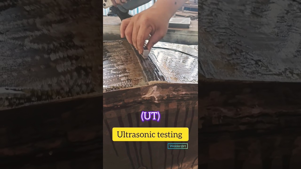 ultrasonic testing (UT) #UT #ultrasonic #youtubeshorts  #shorts
