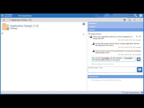 Review Discussions within WebEA