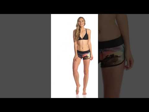 Hurley Women's Phantom Clark Little Shorebreak 2.5" Boardshort | SwimOutlet.com
