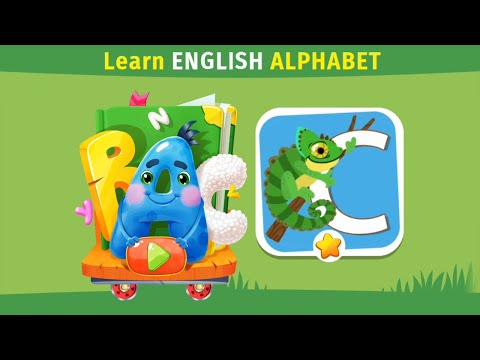 English Alphabet - Words starting with C - CRAB, COUGAR, CRANE, CHICKEN, CLOWN, CAT, CHEETAH, ...