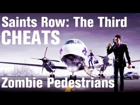 Saints Row 3 Cheats: Zombie Pedestrians
