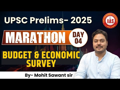 UPSC Prelims Marathon- Budget & Economic Survey #upsc #prelims #revision #ips #ias