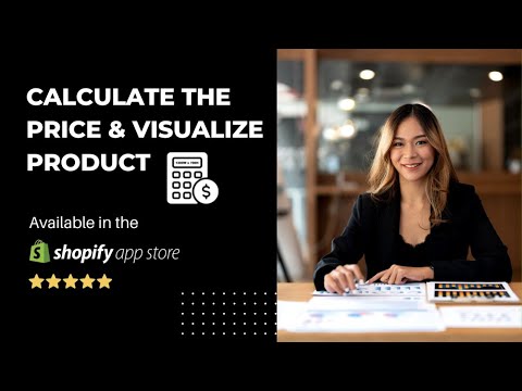 Shopify Custom Size & Price Calculator YouTube video